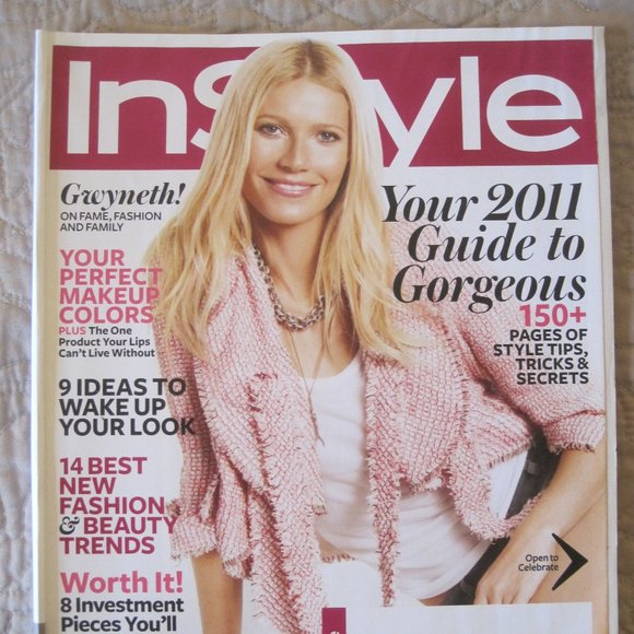 Other | Instyle Magazine Gwyneth Paltrow January 211 | Poshmark